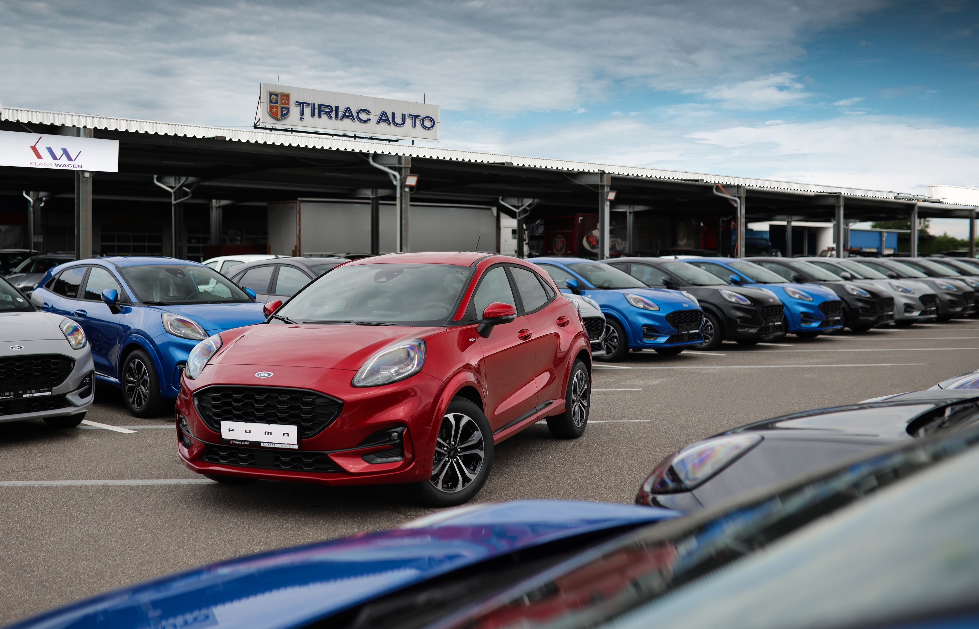 100 de Ford PUMA, livrate de Țiriac Auto, distribuitor autorizat Ford ...